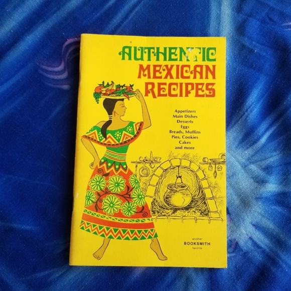 Vintage | Accents | Mexican Recipe Book Cookbook Vintage Recipe Book ...